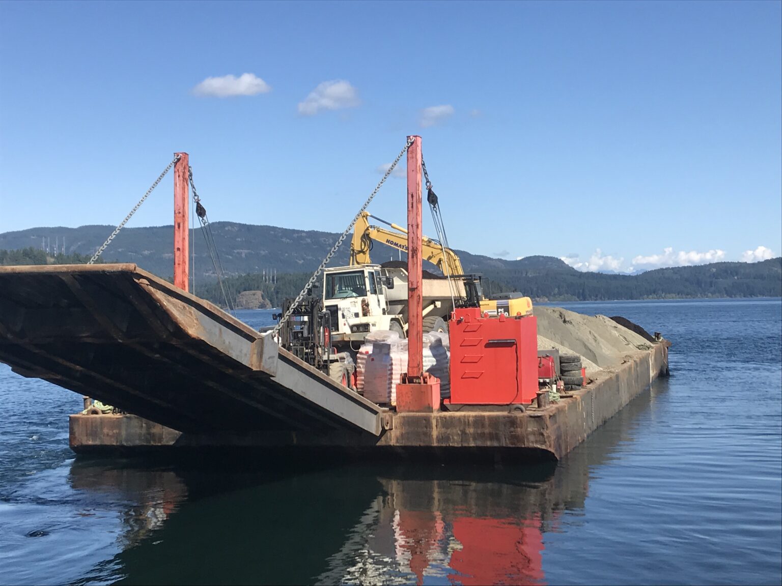 Marine Link Transportation | Freight & equipment delivery Vancouver Island